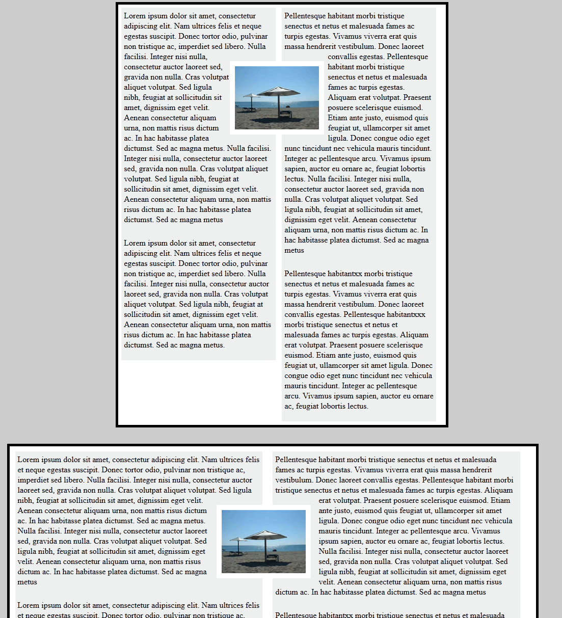 Css Test Your Css Skills Number 42 Float Center Revisited Html And Css Sitepoint Forums